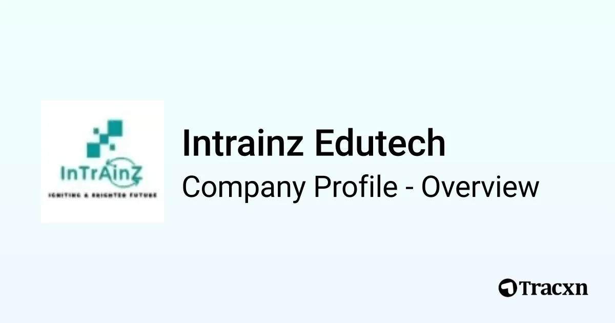 Intrainz Edutech - 2026 Company Profile & Competitors - Tracxn