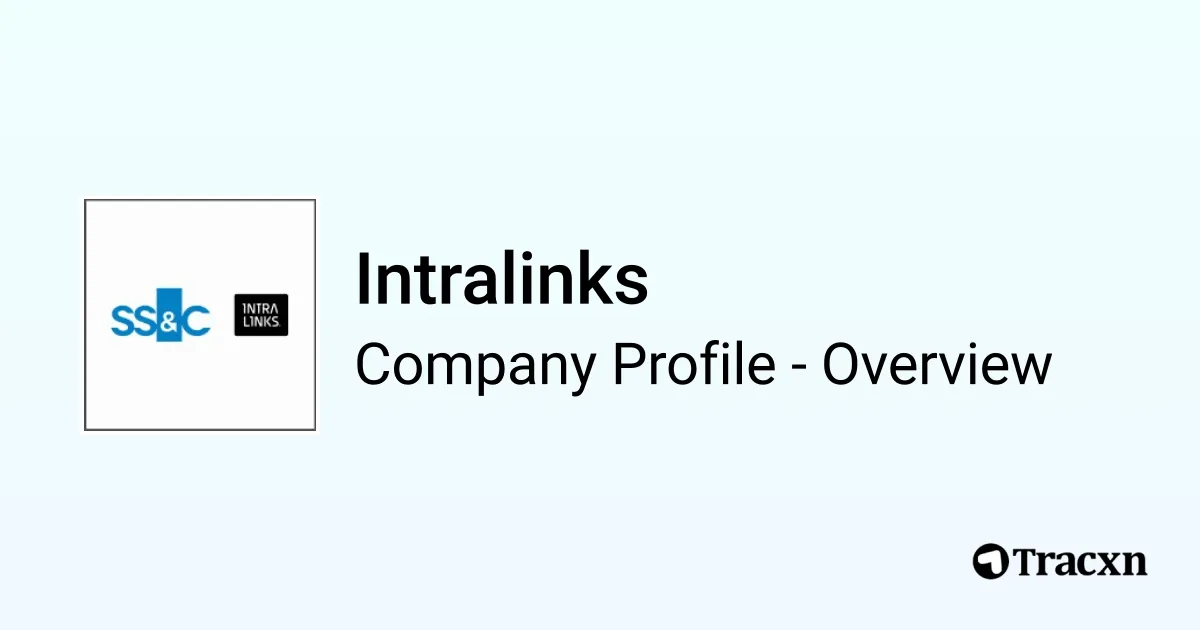 Intralinks - 2025 Company Profile, Team, Funding, Competitors & Financials - Tracxn