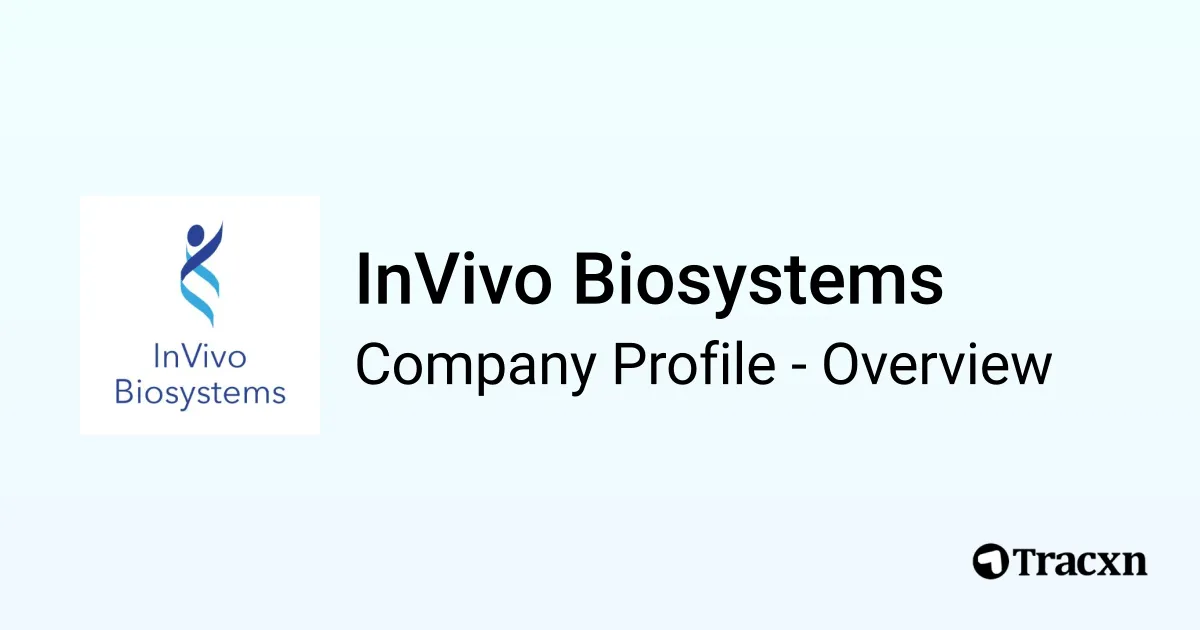 InVivo Biosystems - 2026 Company Profile, Team, Funding, Competitors ...