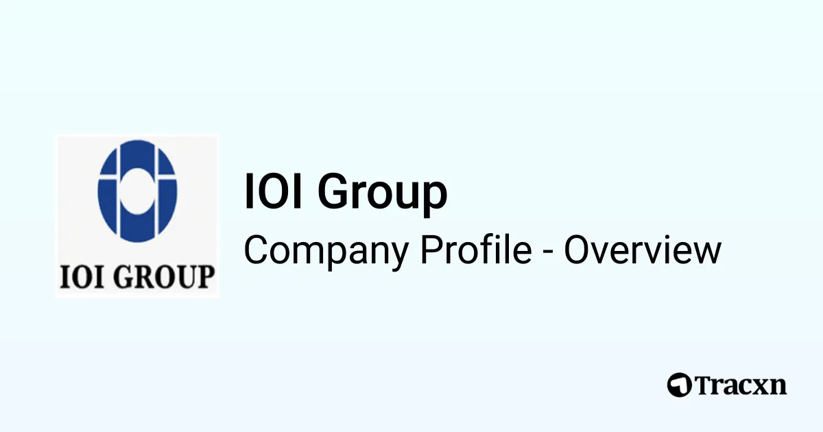 IOI Group - 2025 Company Profile & Team - Tracxn