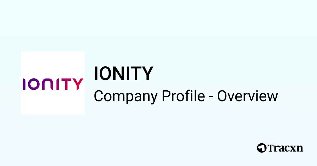 IONITY - 2026 Company Profile, Funding, Competitors & Financials - Tracxn
