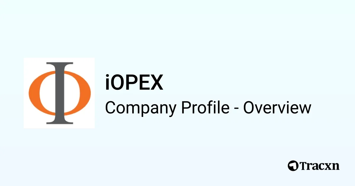 iOPEX - 2025 Company Profile, Team, Competitors & Financials - Tracxn