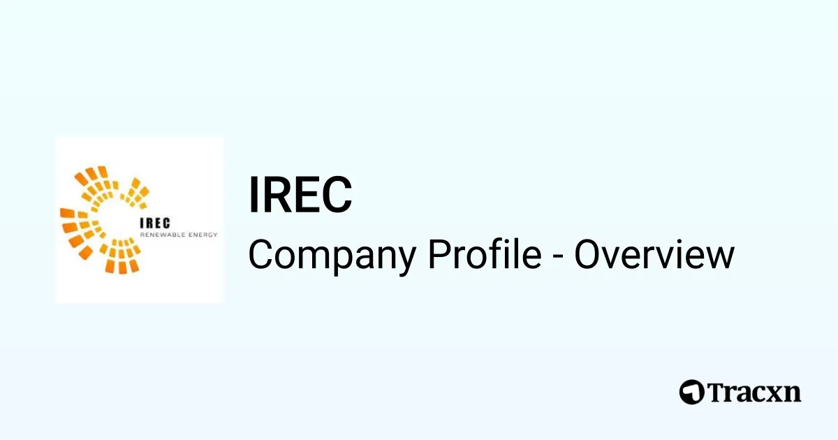 IREC - 2025 Company Profile & Competitors - Tracxn