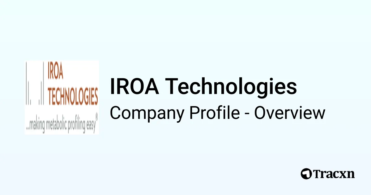 IROA Technologies - 2025 Company Profile, Team, Funding & Competitors ...