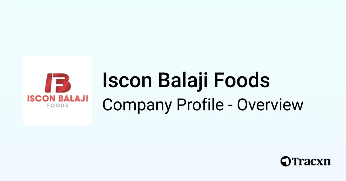 Iscon Balaji Foods - 2025 Company Profile, Team, Competitors ...
