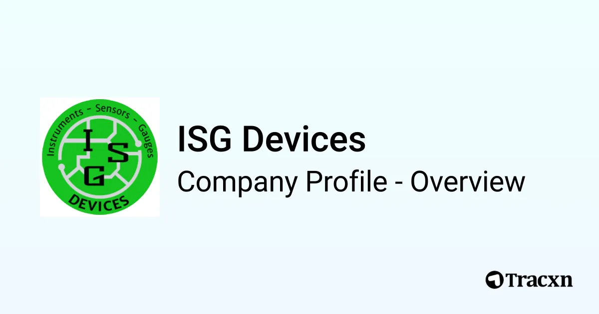 ISG Devices - 2025 Company Profile, Team & Competitors - Tracxn