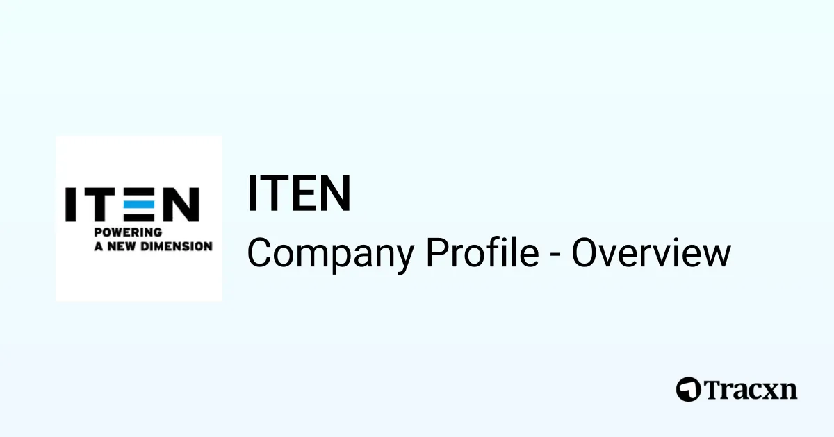 ITEN - 2026 Company Profile, Team, Funding, Competitors & Financials ...