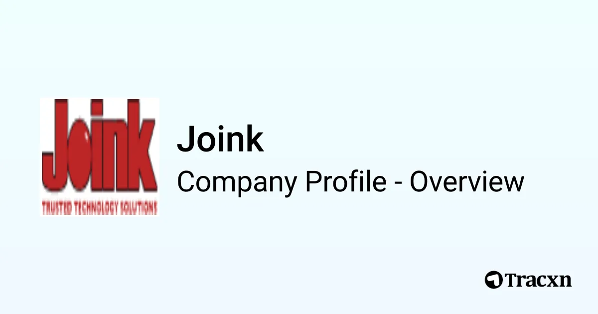 Joink - 2025 Company Profile, Funding & Competitors - Tracxn