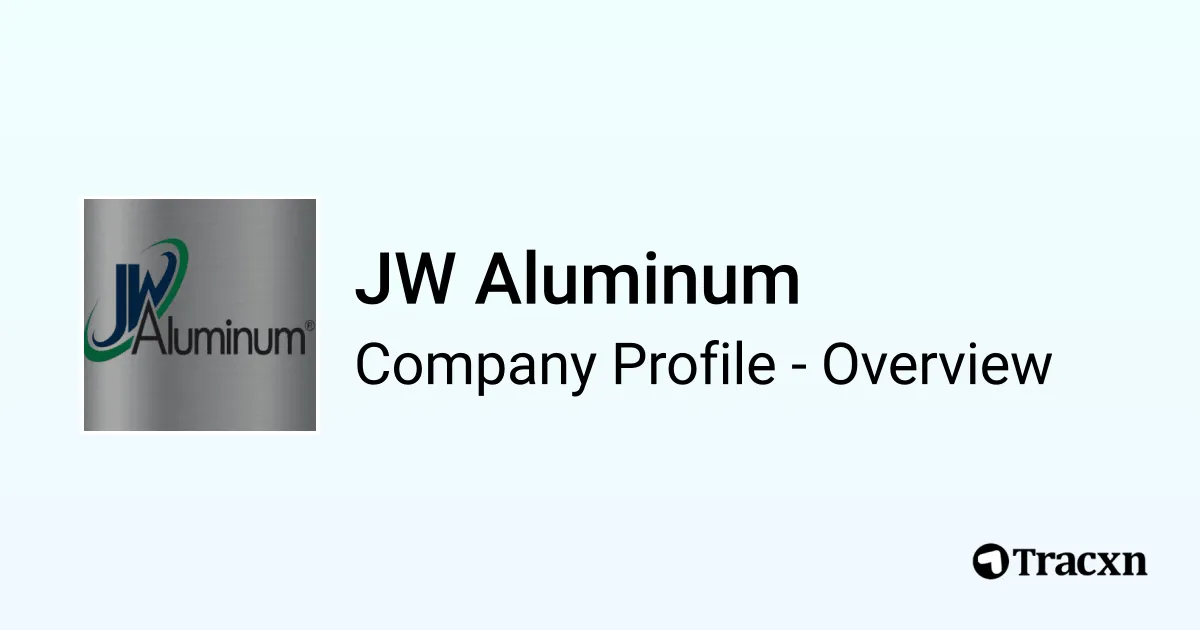 JW Aluminum - 2026 Company Profile, Funding & Competitors - Tracxn