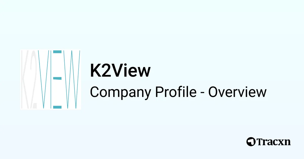 K2View - 2025 Company Profile, Team, Funding & Competitors - Tracxn