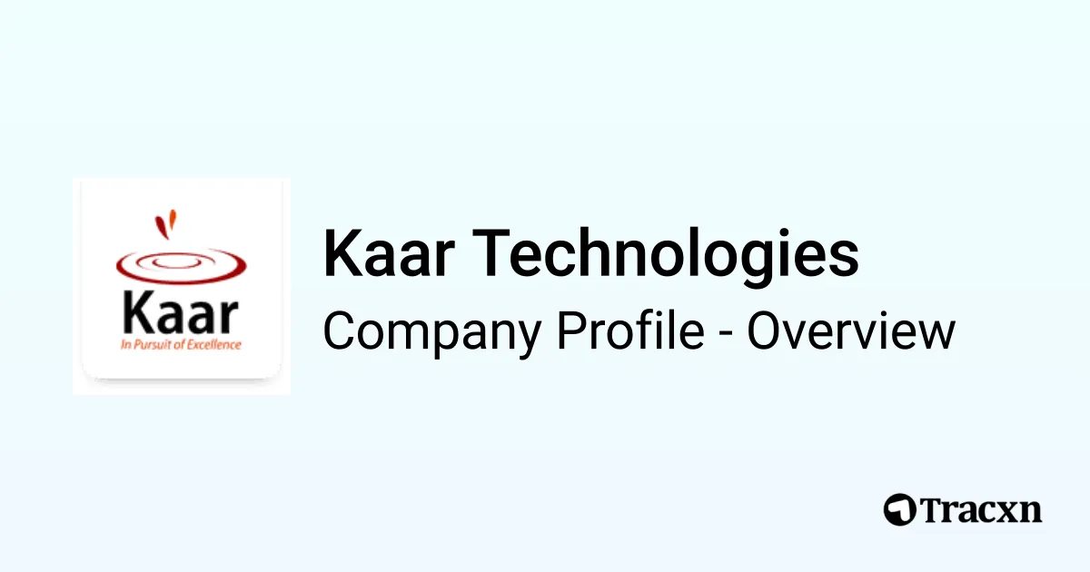Kaar Technologies - 2025 Company Profile, Team, Funding, Competitors & Financials - Tracxn