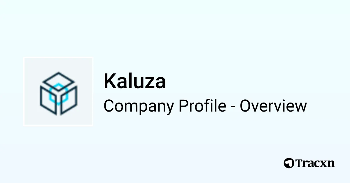 Kaluza - 2025 Company Profile, Team, Funding & Competitors - Tracxn