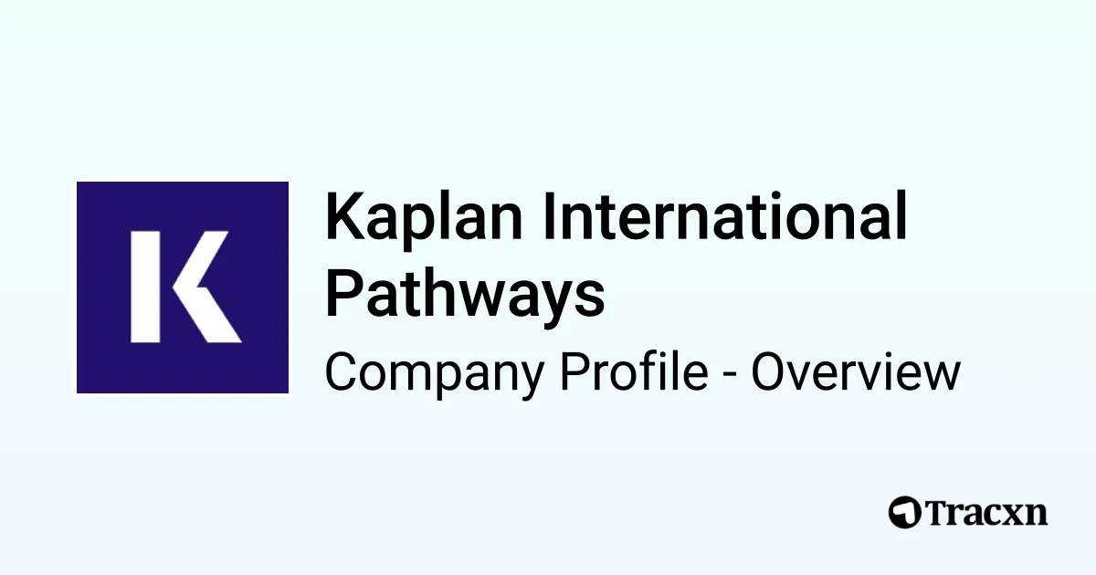 Kaplan International Pathways - 2026 Company Profile, Team ...
