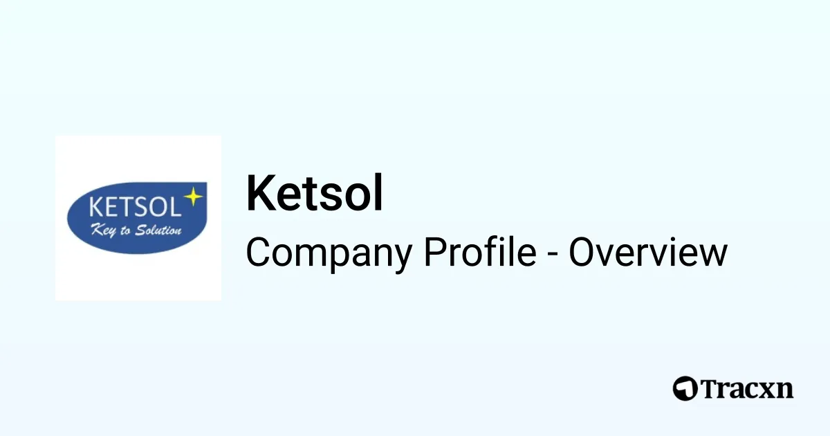 Ketsol - 2025 Company Profile & Team - Tracxn