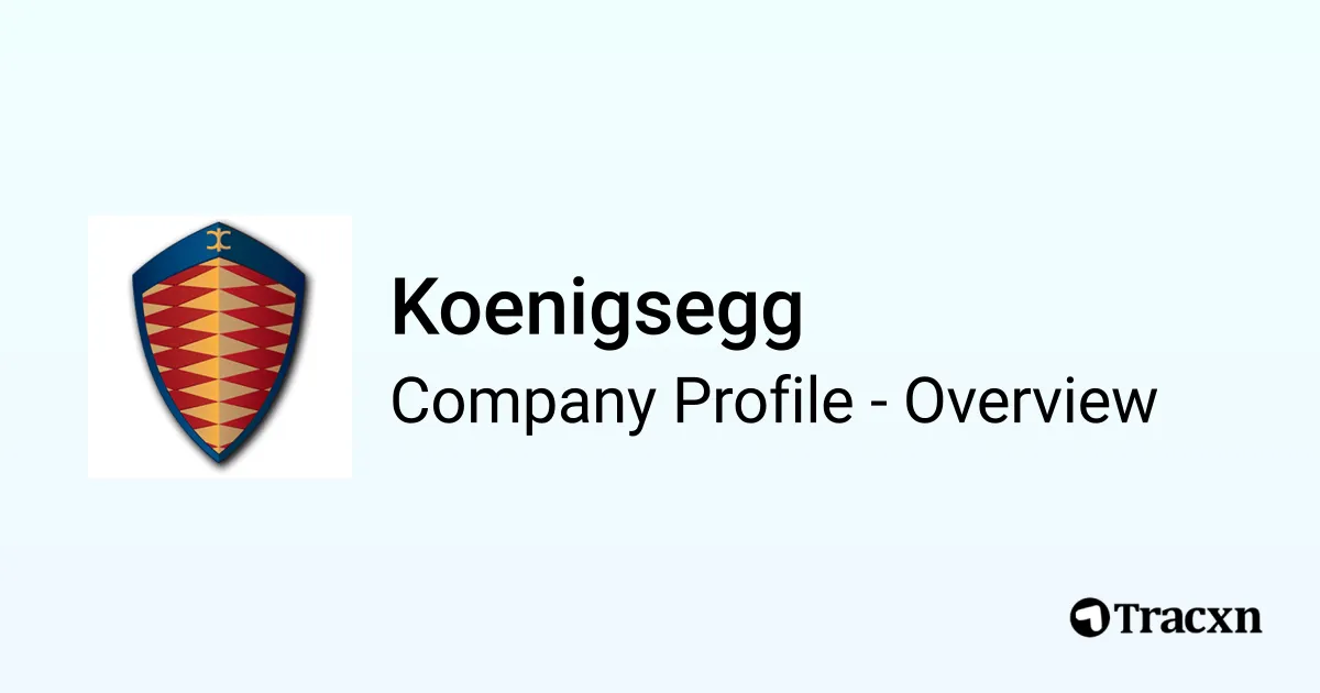 Koenigsegg - 2026 Company Profile, Team, Funding & Competitors - Tracxn
