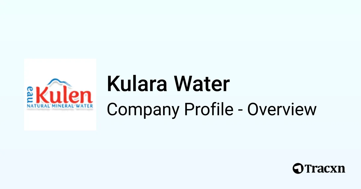 Kulara Water - 2025 Company Profile, Team, Funding & Competitors - Tracxn