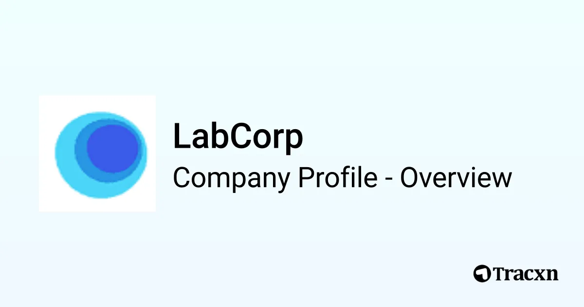 LabCorp - 2025 Company Profile, Team, Funding, Competitors & Financials - Tracxn