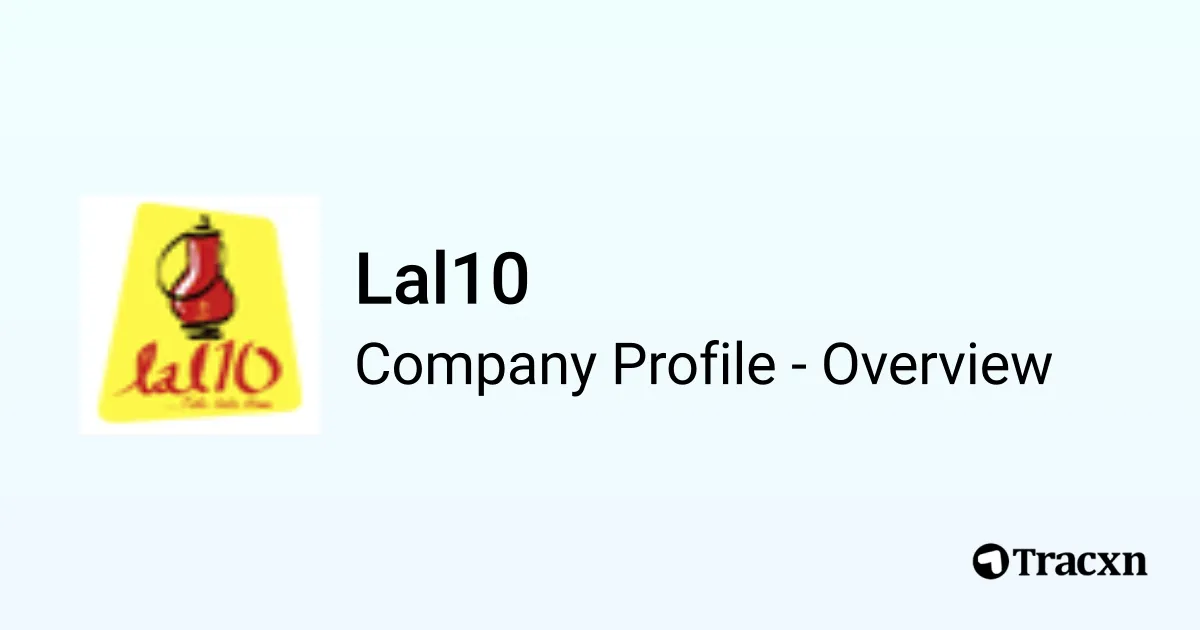 Lal10 - 2025 Company Profile, Team, Funding, Competitors & Financials - Tracxn