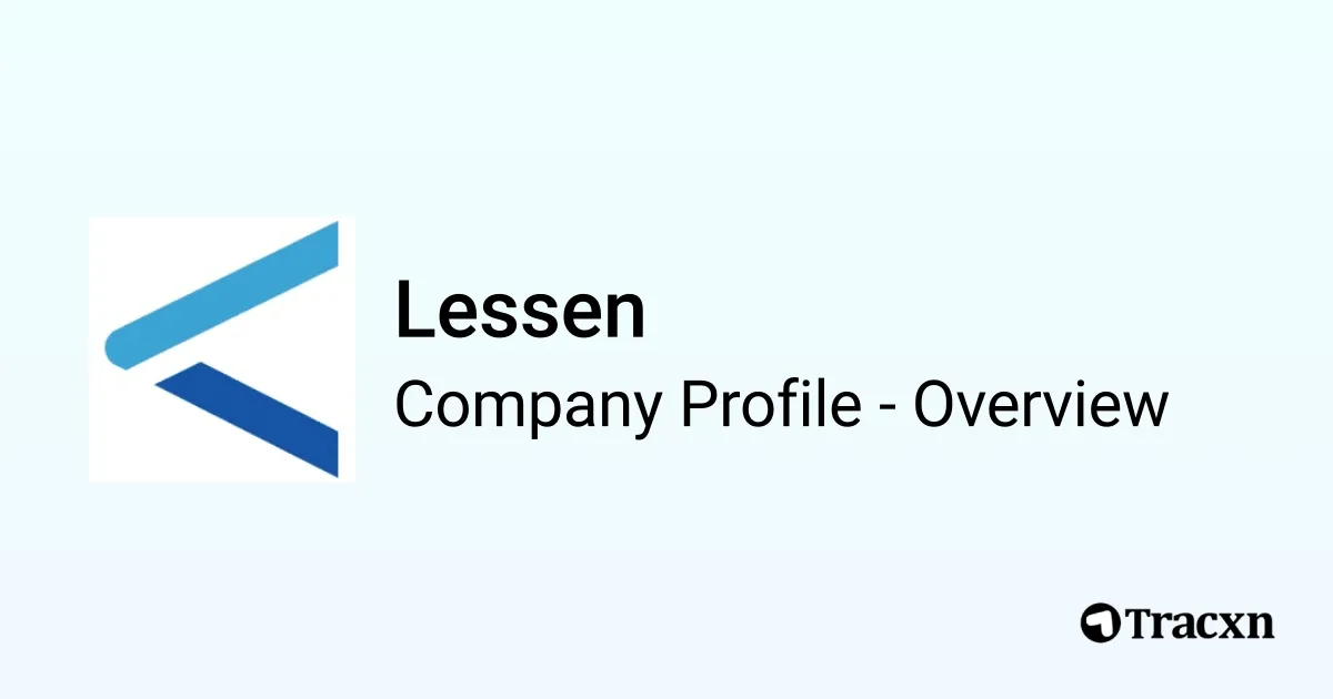 Lessen - 2025 Company Profile, Team, Funding & Competitors - Tracxn