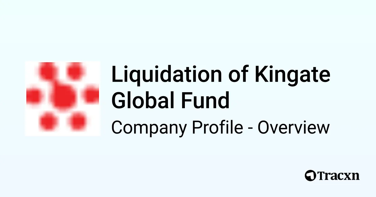 Liquidation of Kingate Global Fund - 2025 Company Profile & Competitors ...