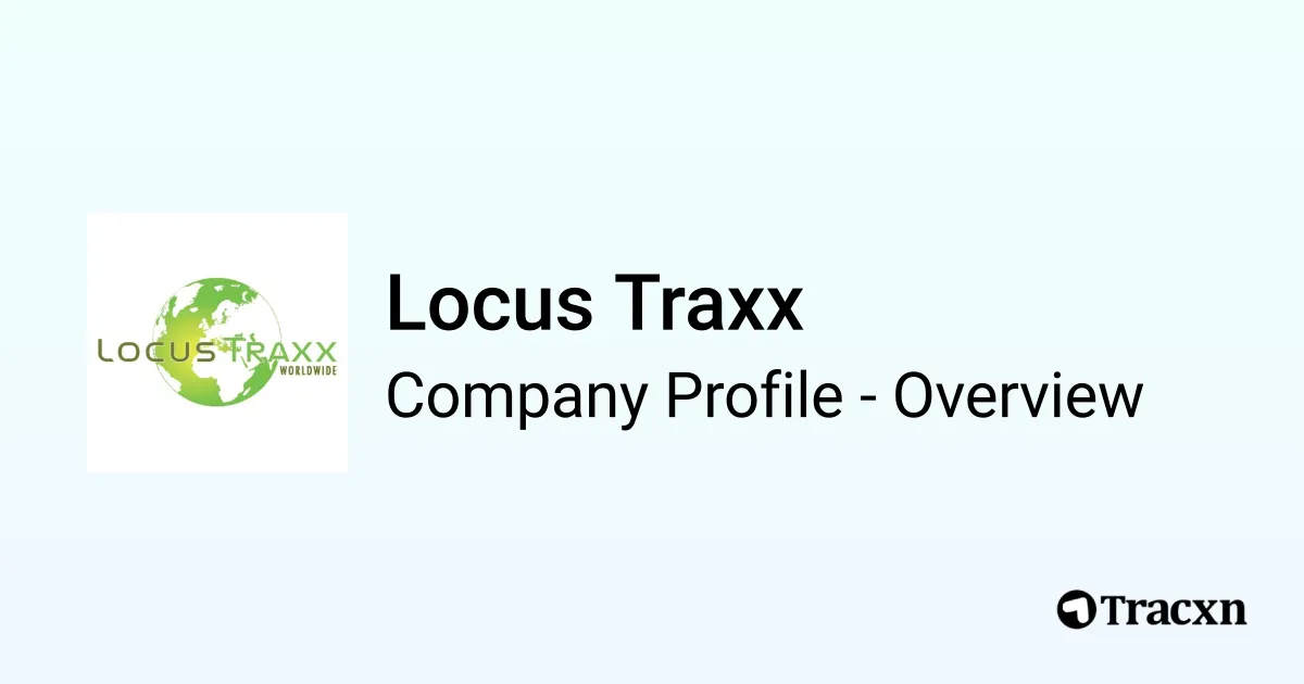 Locus Traxx - 2026 Company Profile, Funding & Competitors - Tracxn