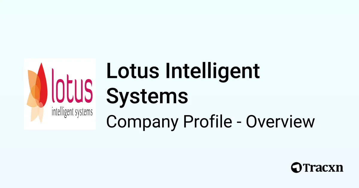 Lotus Intelligent Systems - 2025 Company Profile & Competitors - Tracxn