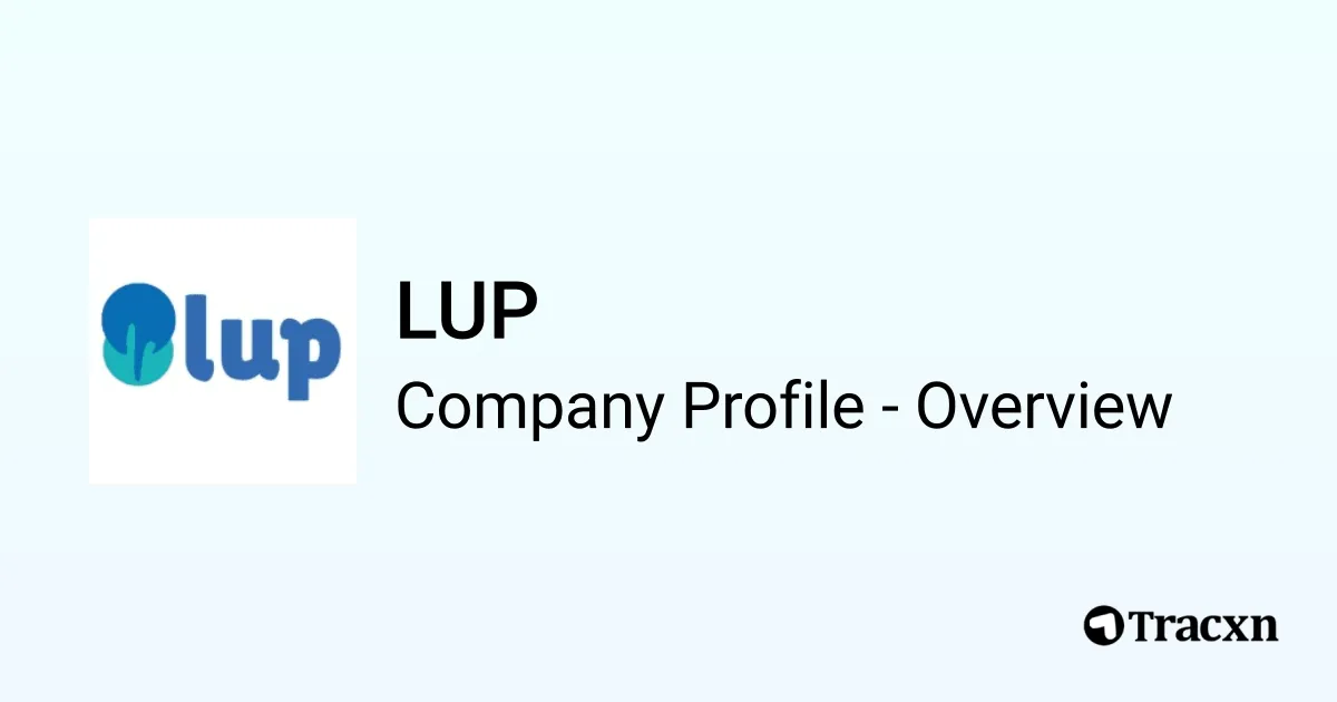 LUP - 2025 Company Profile, Team, Funding & Competitors - Tracxn