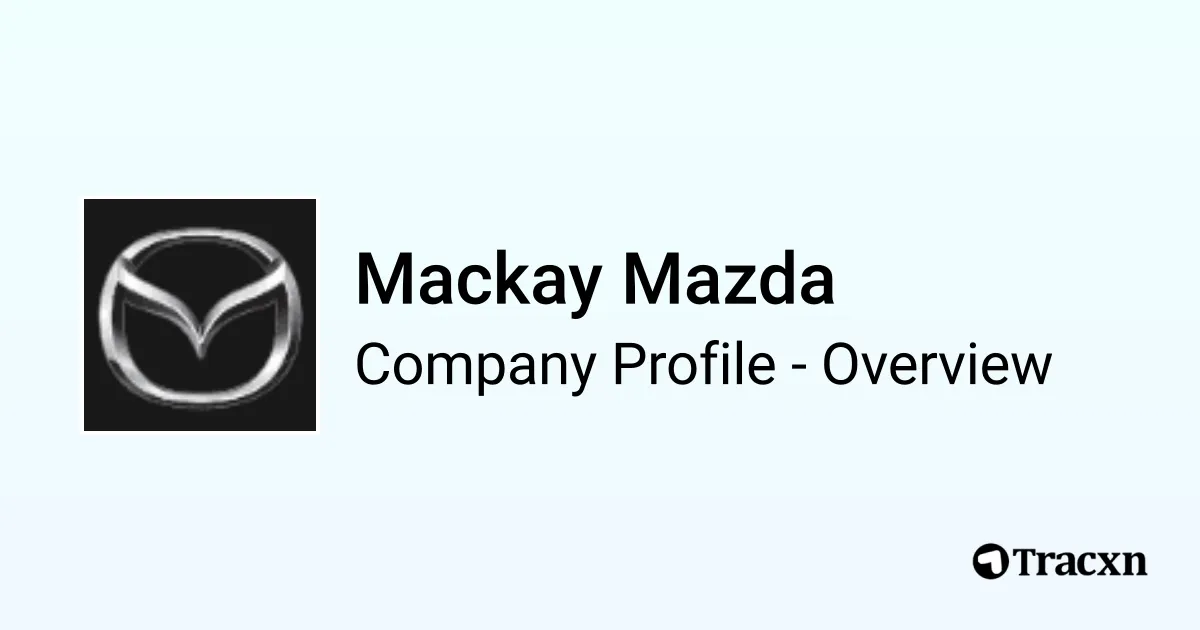 Mackay Mazda - 2026 Company Profile - Tracxn