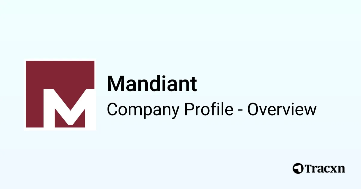 Mandiant - 2026 Company Profile, Funding, Competitors & Financials - Tracxn