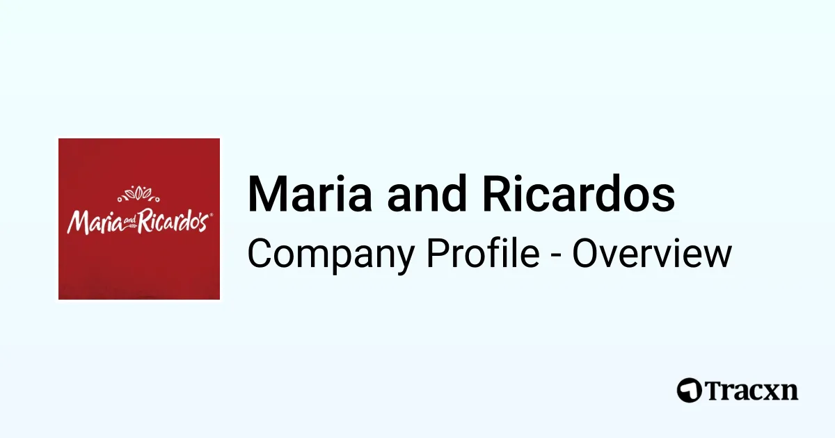 Maria and Ricardos - 2025 Company Profile & Competitors - Tracxn
