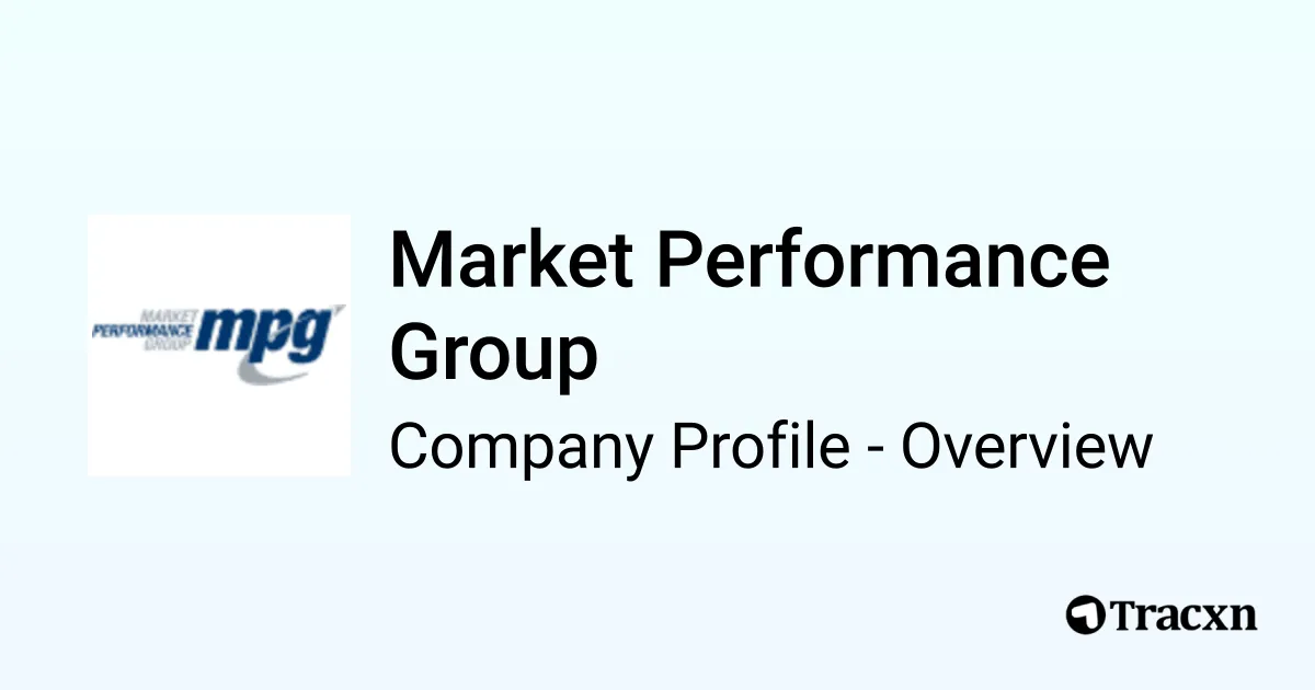 Market Performance Group - 2025 Company Profile, Team, Funding ...
