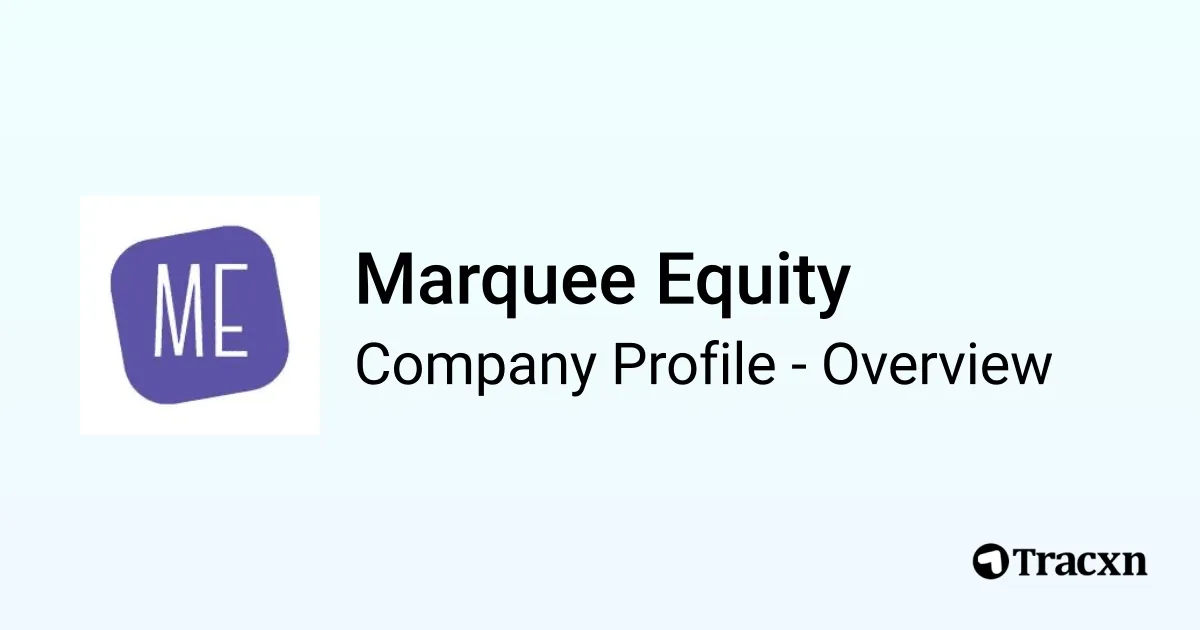 Marquee Equity - 2025 Company Profile, Team, Funding, Competitors & Financials - Tracxn