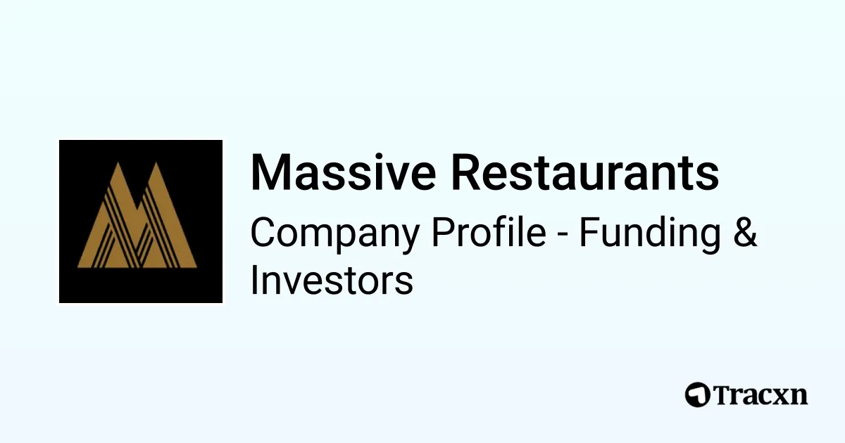 Massive Restaurants - 2025 Funding Rounds & List of Investors - Tracxn