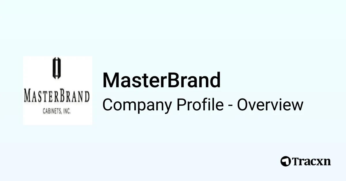 MasterBrand - 2026 Company Profile, Team & Competitors - Tracxn