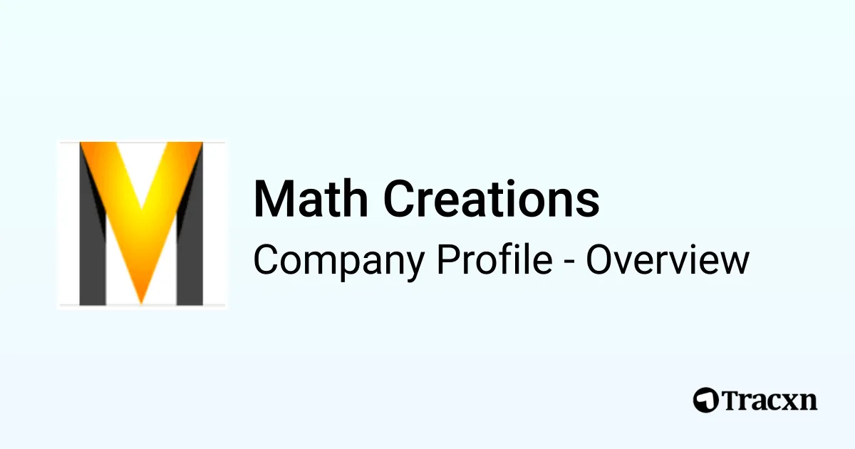 Math Creations - 2025 Company Profile & Competitors - Tracxn
