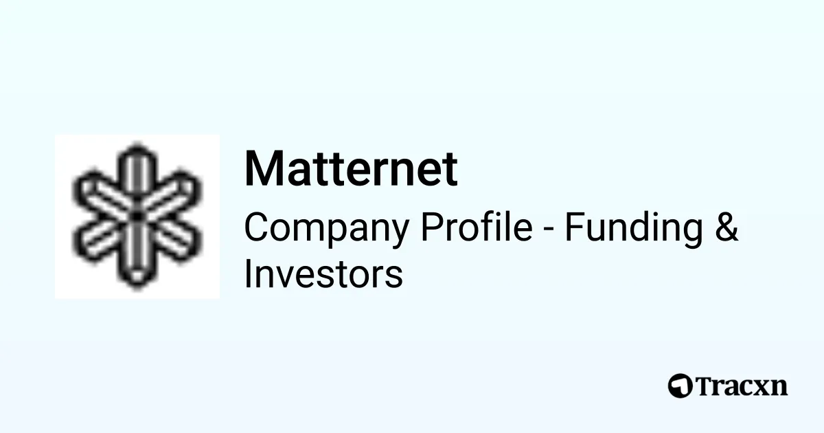 Matternet - 2026 Funding Rounds & List of Investors - Tracxn