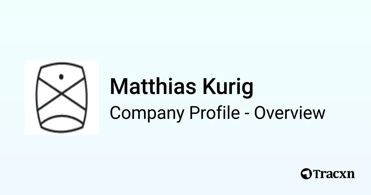 Matthias Kurig - 2025 Company Profile & Competitors - Tracxn