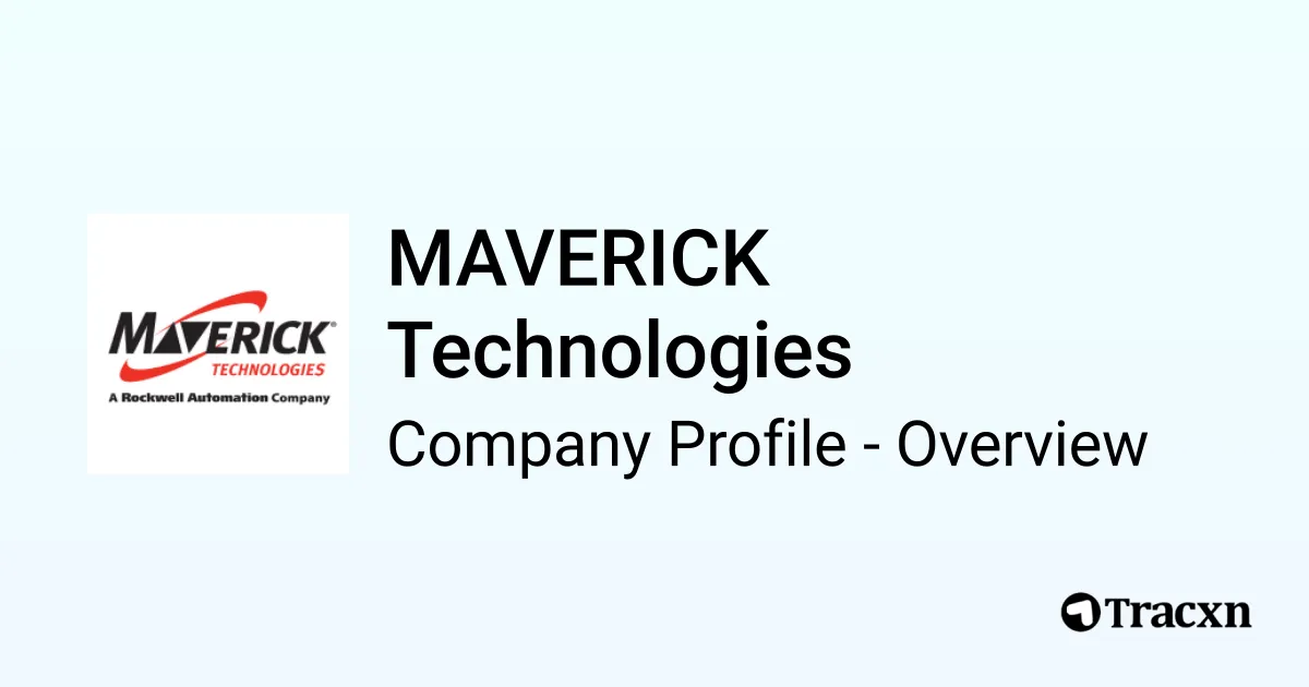 MAVERICK Technologies - 2025 Company Profile, Team, Funding ...