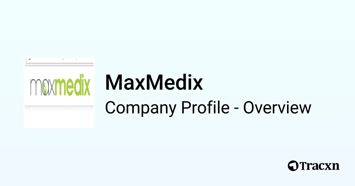 MaxMedix - 2026 Company Profile & Competitors - Tracxn
