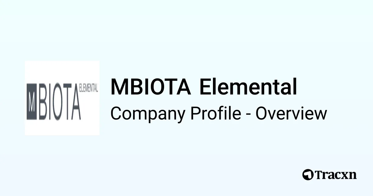 MBIOTA Elemental - 2025 Company Profile & Competitors - Tracxn
