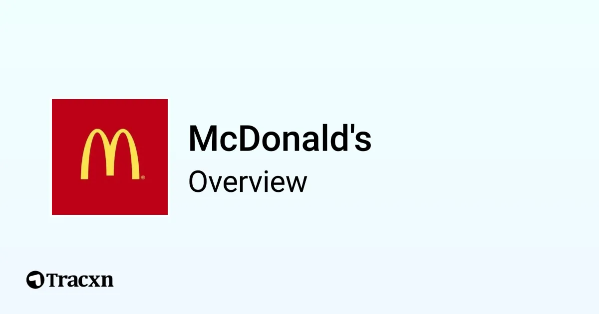 McDonald's - Company Profile - Tracxn