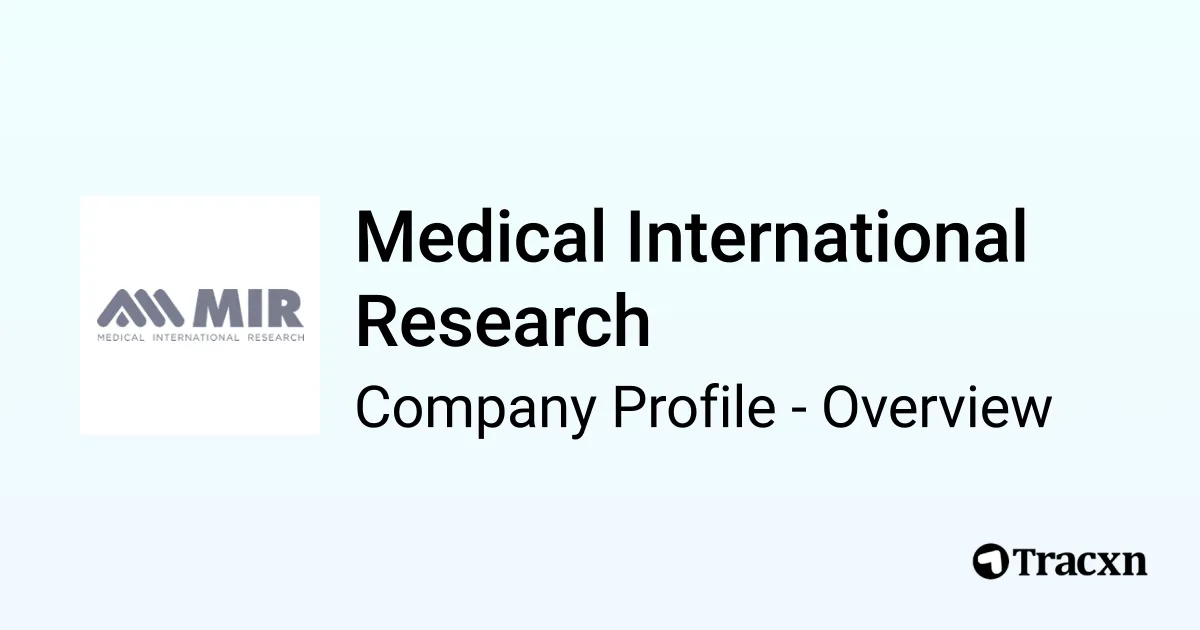 Medical International Research - 2025 Company Profile & Competitors ...