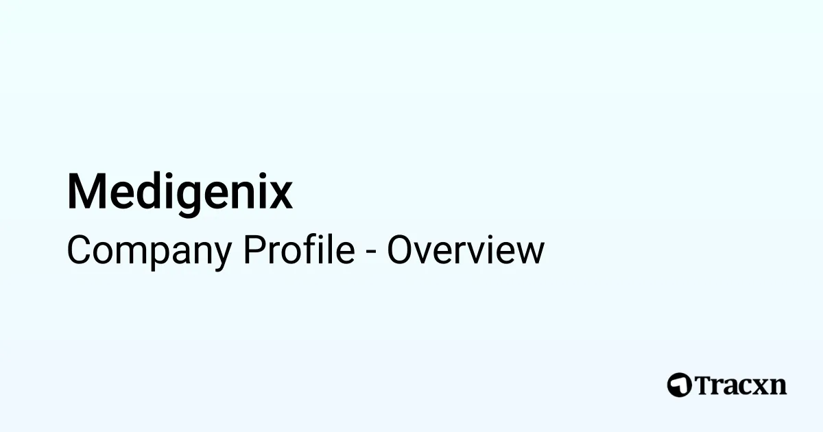 Medigenix - 2025 Company Profile, Funding & Competitors - Tracxn
