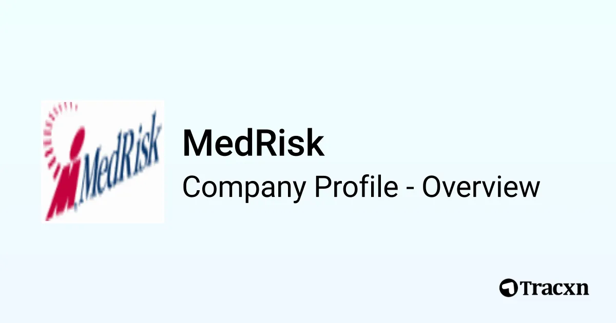 MedRisk - 2026 Company Profile, Funding & Competitors - Tracxn