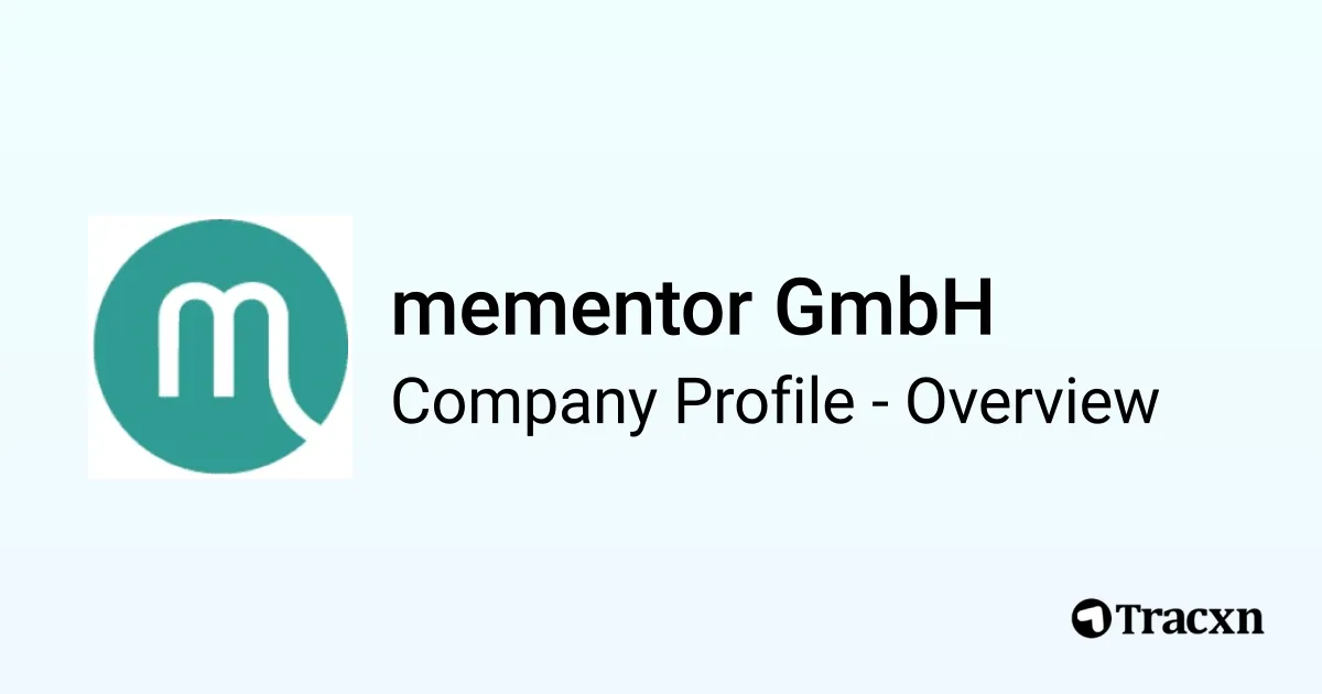 mementor GmbH - 2026 Company Profile, Team, Funding & Competitors - Tracxn
