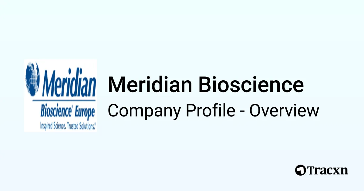 Meridian Bioscience - 2026 Company Profile, Team, Funding, Competitors ...