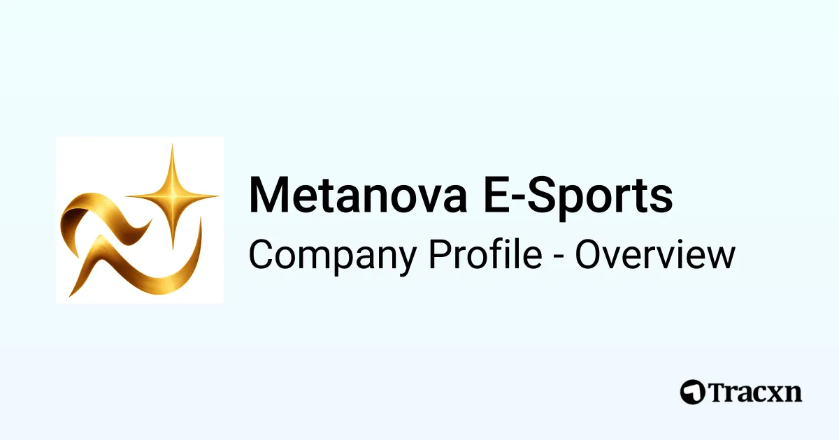 Metanova E-Sports - 2025 Company Profile, Team & Competitors - Tracxn