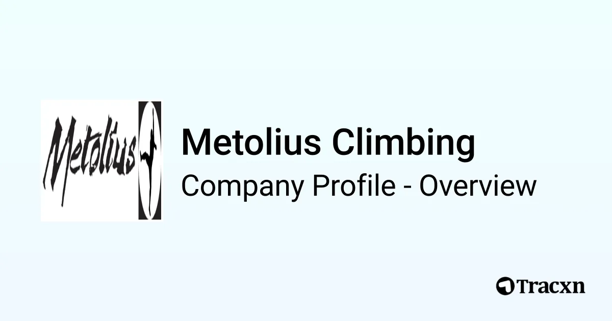 Metolius Climbing - 2025 Company Profile, Team & Funding - Tracxn