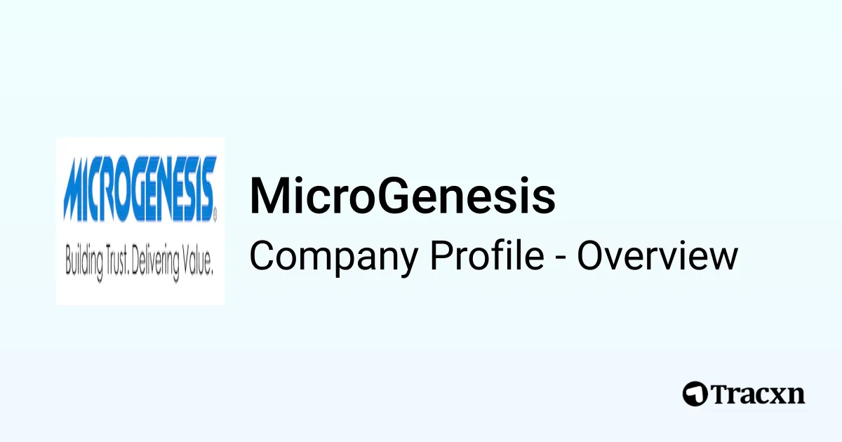 MicroGenesis - 2025 Company Profile, Team, Competitors & Financials ...