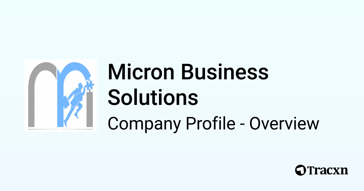 Micron Business Solutions - 2025 Company Profile & Competitors - Tracxn